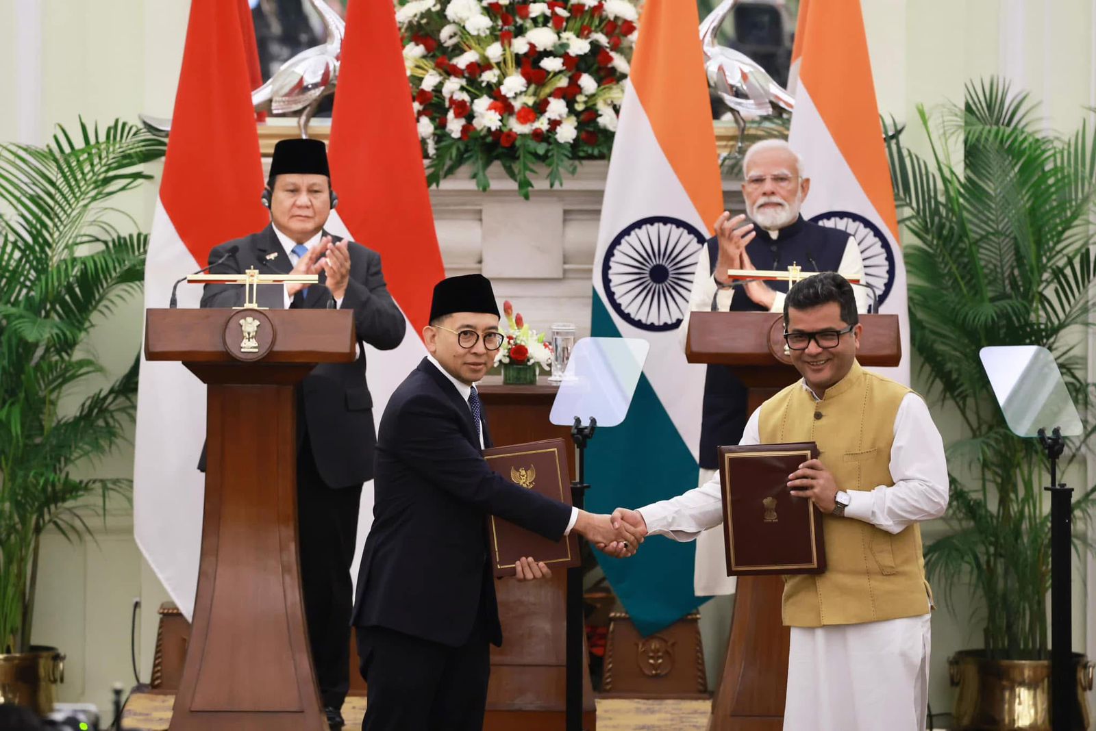Presiden Prabowo Subianto Melakukan Pertemuan Bilateral dengan Perdana ...